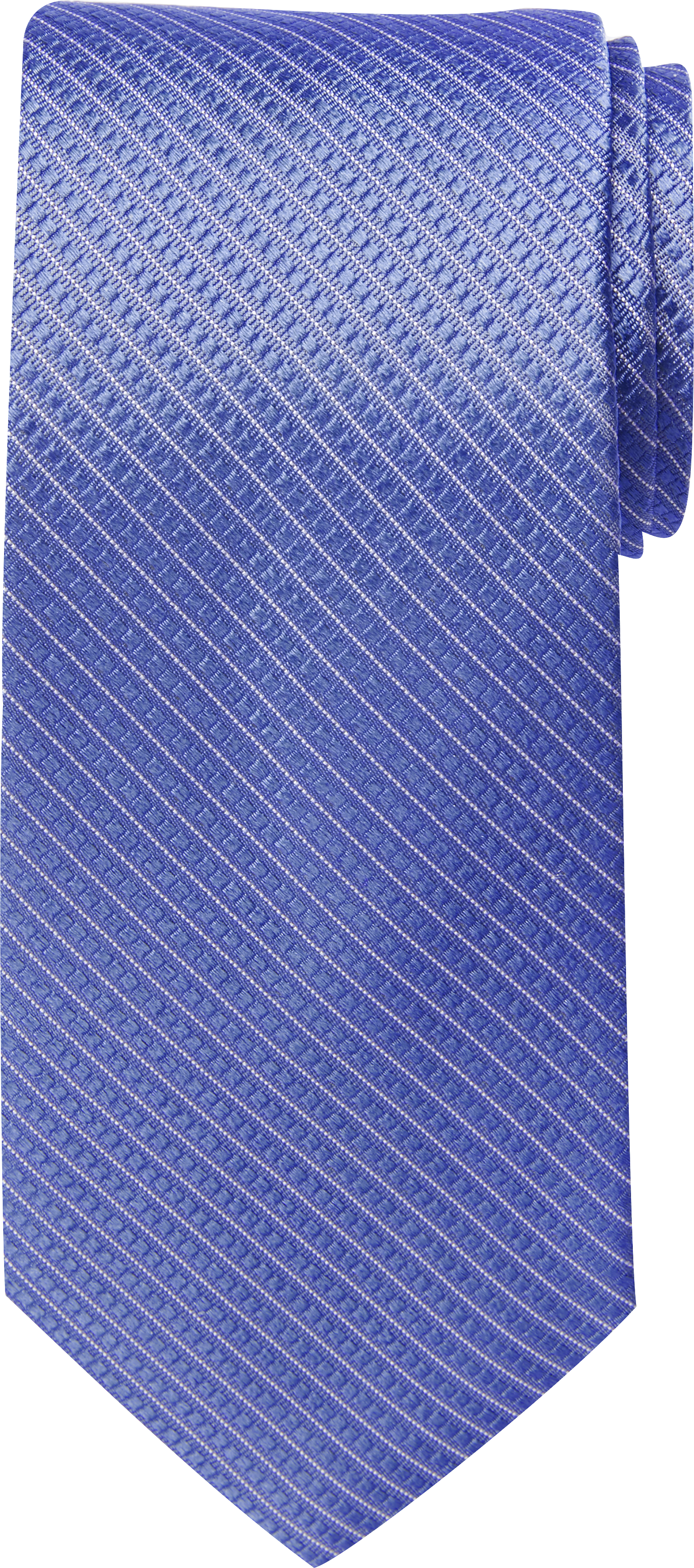 Awearness Kenneth Cole Blue Micro Stripe Narrow Tie Mens Mens