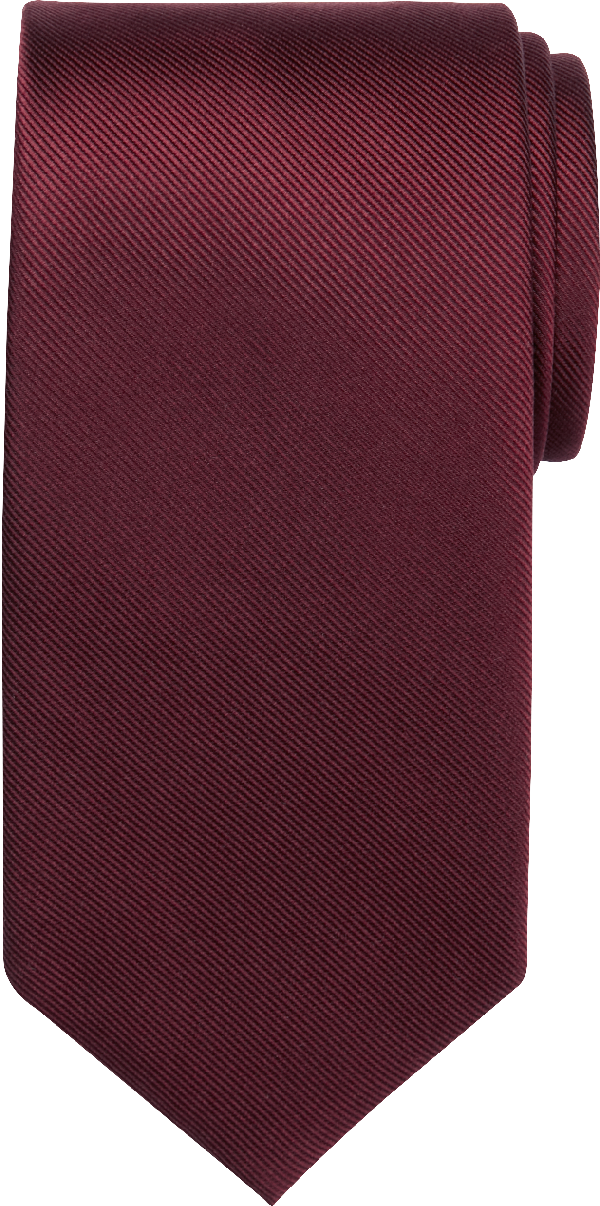 Jos. A. Bank Traveler Collection Narrow Tie, Burgundy - Men's Sale | Men's Wearhouse