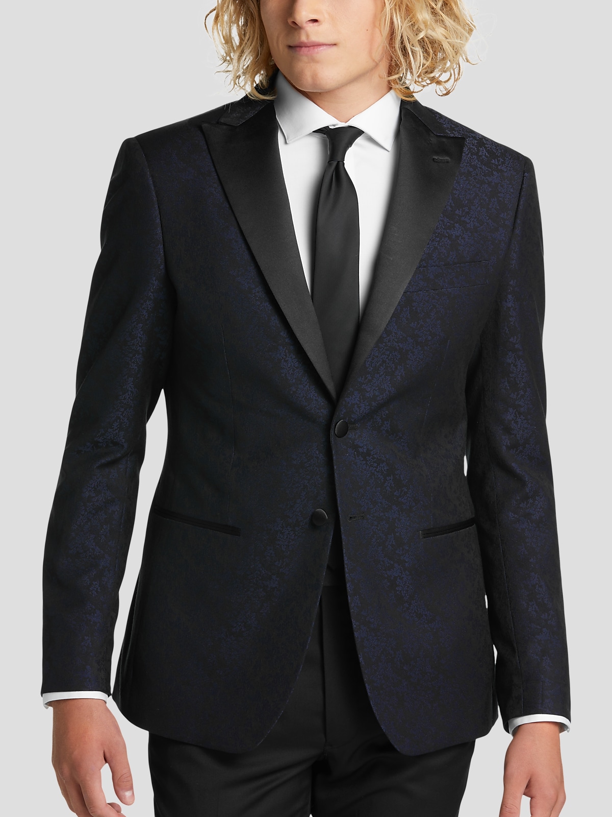 Egara Slim Fit Satin Peak Lapel Dinner Jacket All Sale Mens Wearhouse