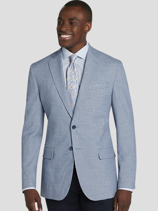 Pronto Uomo Modern Fit Mini Houndstooth Sport Jacket | All Clearance ...