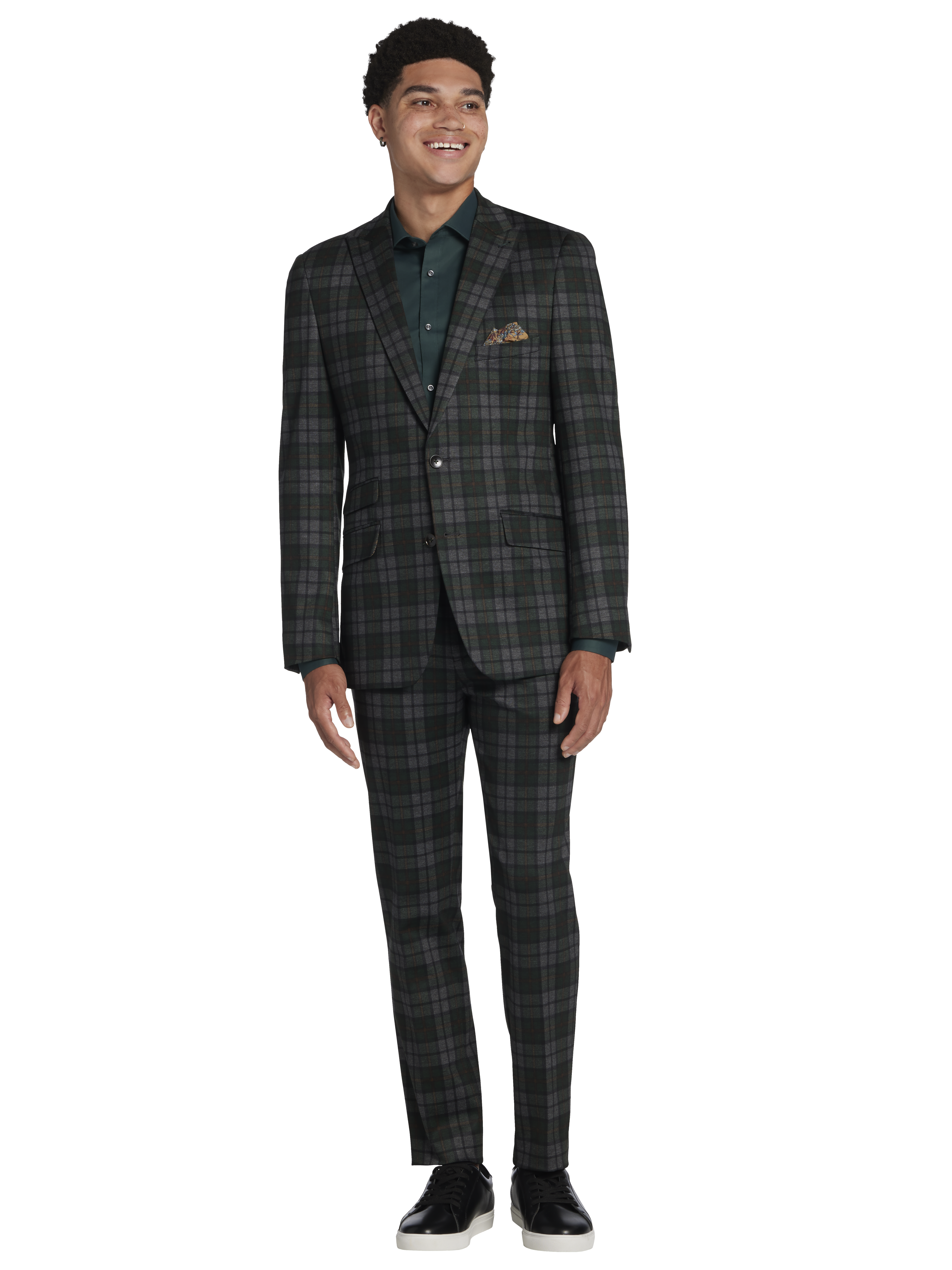 Paisley & Gray Slim Fit Plaid Suit Jacket | Suit Jackets Paisley & Gray Slim Fit Plaid Suit Jacket | Suit Jackets