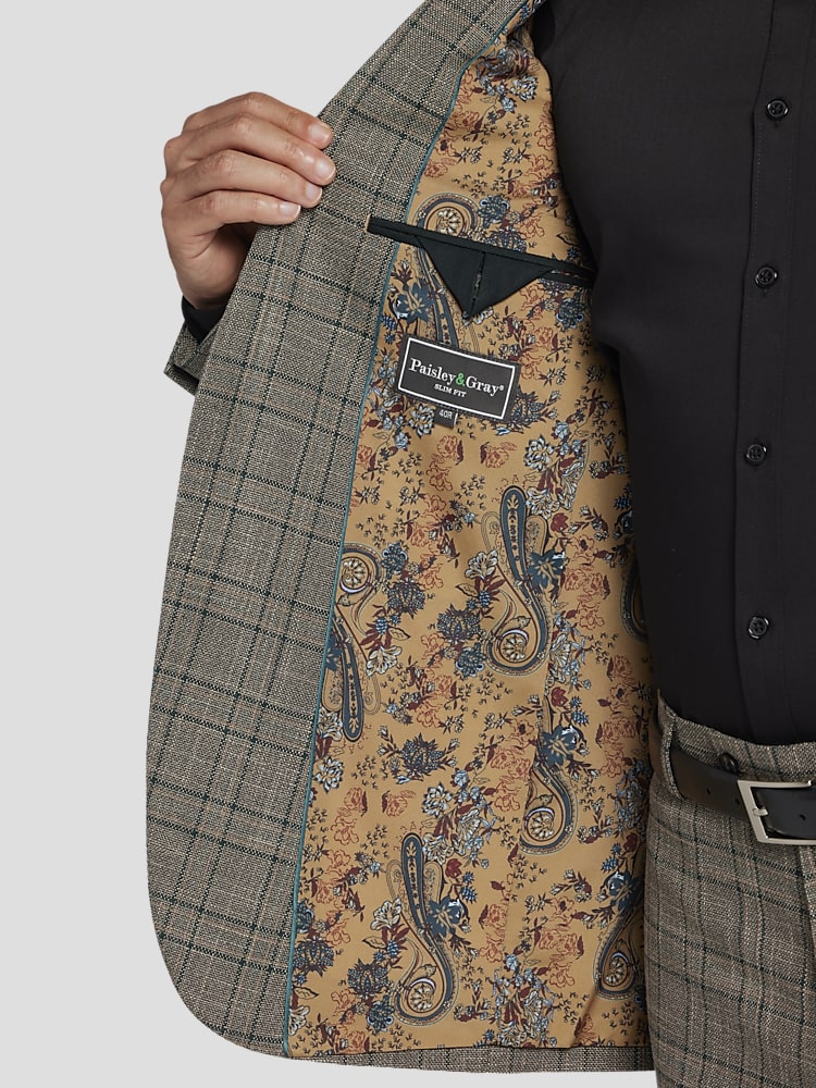 Paisley & Gray Slim Fit Suit Jacket | Suit Jackets | Men's Paisley & Gray Slim Fit Suit Jacket | Suit Jackets | Men's