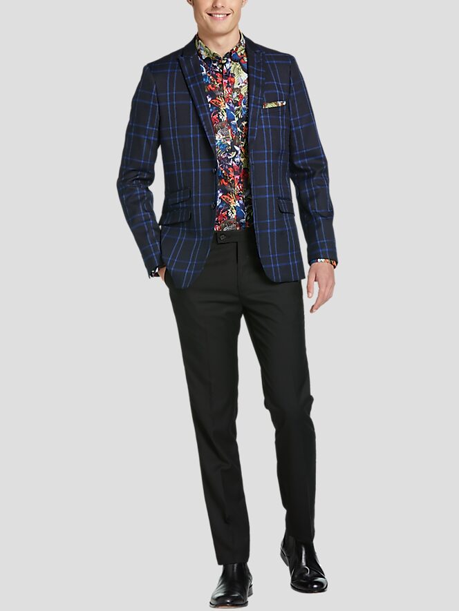 Paisley And Gray Slim Fit Suit Separates Jacket Suit Separate Jackets