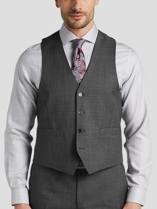 Joseph Abboud Classic Fit Wool Suit Vest | Suit Vests | Men's Wearhouse