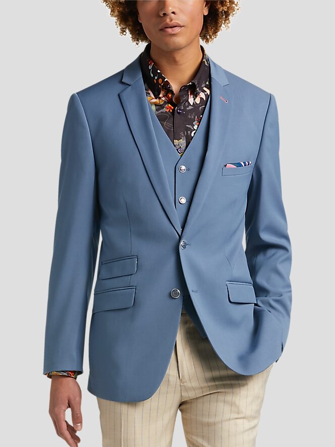 Paisley And Gray Slim Fit Suit Separates Jacket Suit Separate Jackets