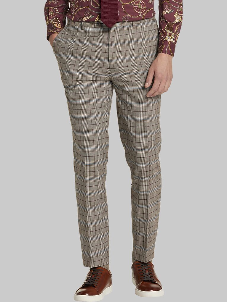 Paisley & Gray Slim Fit Suit Separates Check Pants | Suit Separate ...