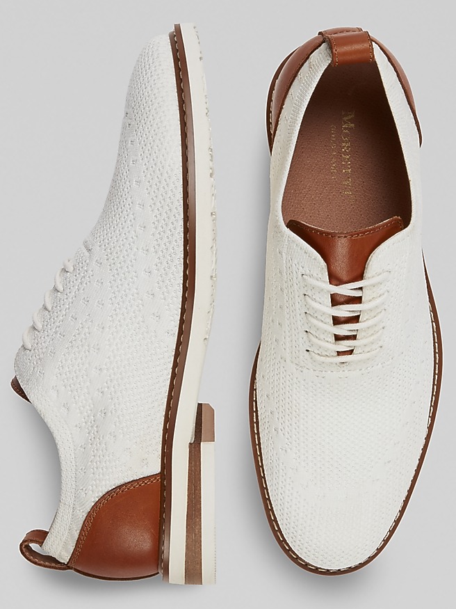 White Lace Up Sneakers | Men's Wearhouse