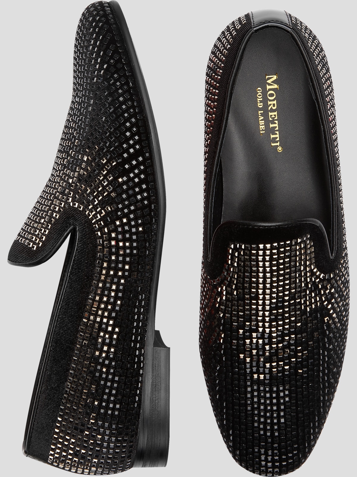 Moretti Avignon Crystal Formal Loafers | Formal Shoes | Men's Wearhouse