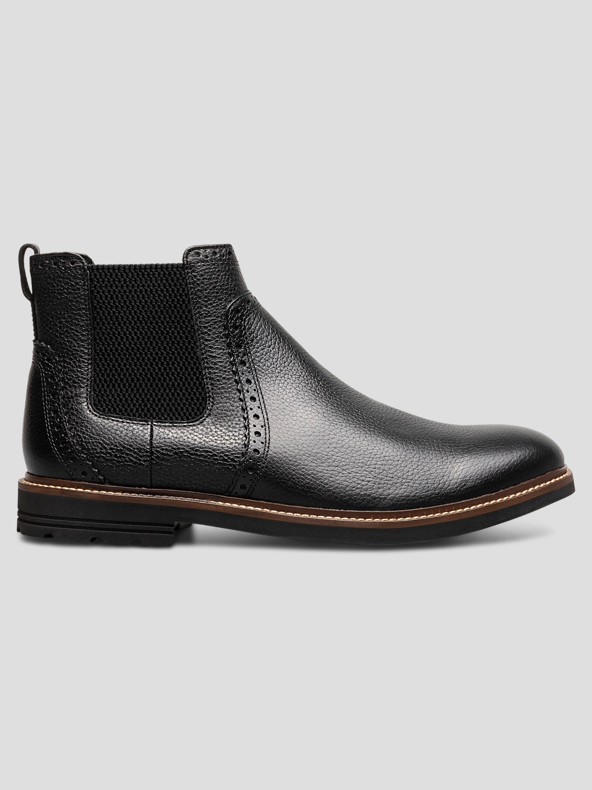 Nunn Bush Otis II Plain Toe Chelsea Boots | Boots | Men's Wearhouse