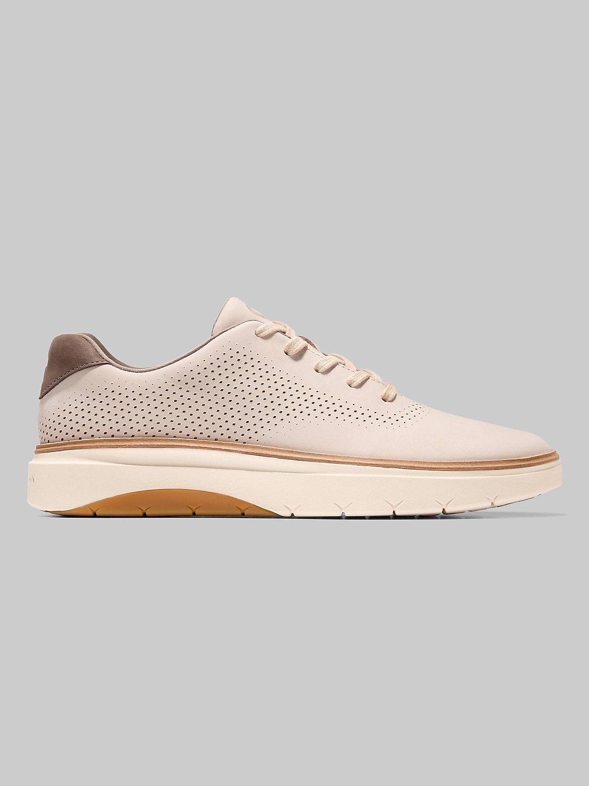 (取寄) コールハーン メンズ グランドプロ レーザー スニーカー Cole Haan men Cole Haan Grandpro Featherarc Laser Sneakers Oxford Tan Nubuck/Ivory/Truffle TMW_434L_07_COLE_HAAN_SNEAKERS