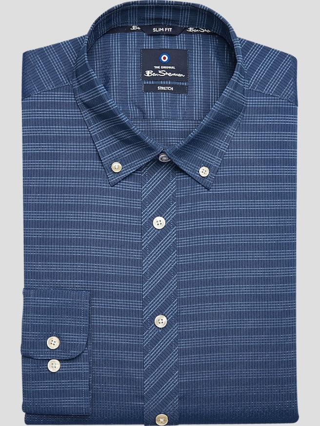 Button down collar Dress Shirts | Men's Wearhouse