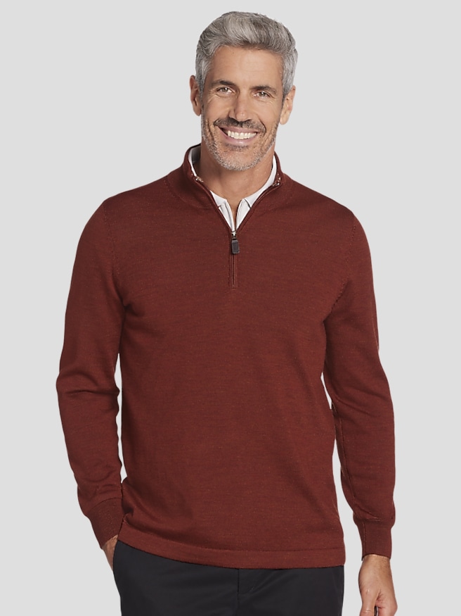 Men's 1/4 Zip Sweaters | Men's Wearhouse