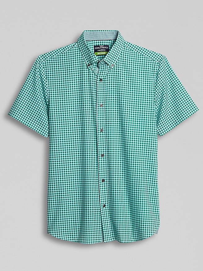 Short Sleeve Button Up Shirts For Men | Men's Wearhouse