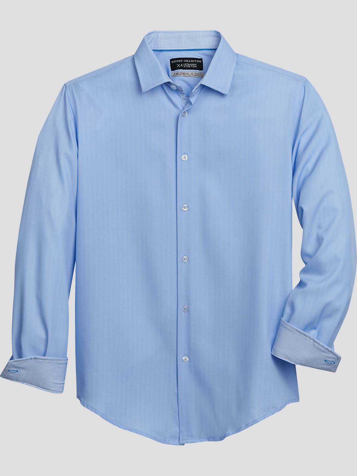 Report Collection Slim Fit Performance 4 Way Stretch Sport Shirt All