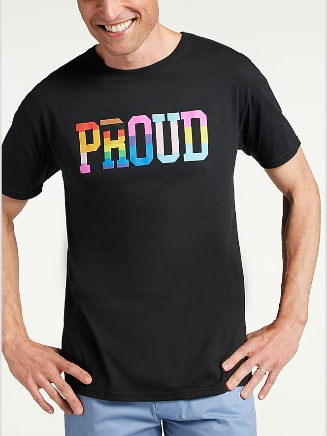 The Phluid Project Classic Fit Proud Graphic Crew | T-Shirts | Men's ...