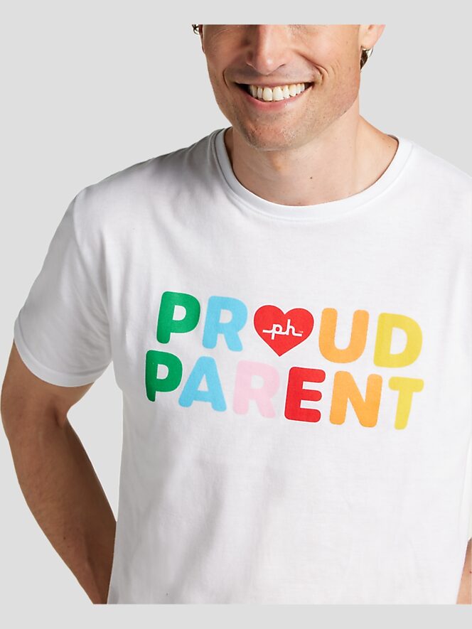The Phluid Project Classic Fit Proud Parent Graphic Crew | T-Shirts ...