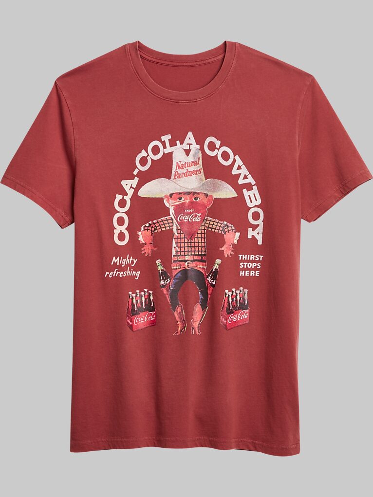 Lucky Brand Lucky Brand Classic Fit Coca-Cola Cowboy T-Shirt | T-Shirts ...
