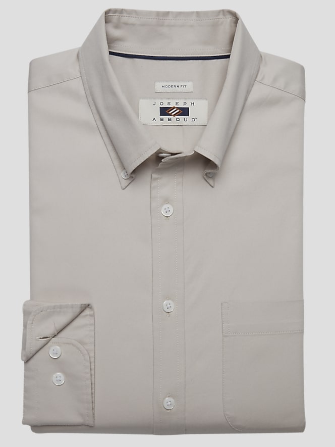 Joseph Abboud Modern Fit Twill Button Up Shirt | Button Up Shirts | Men ...