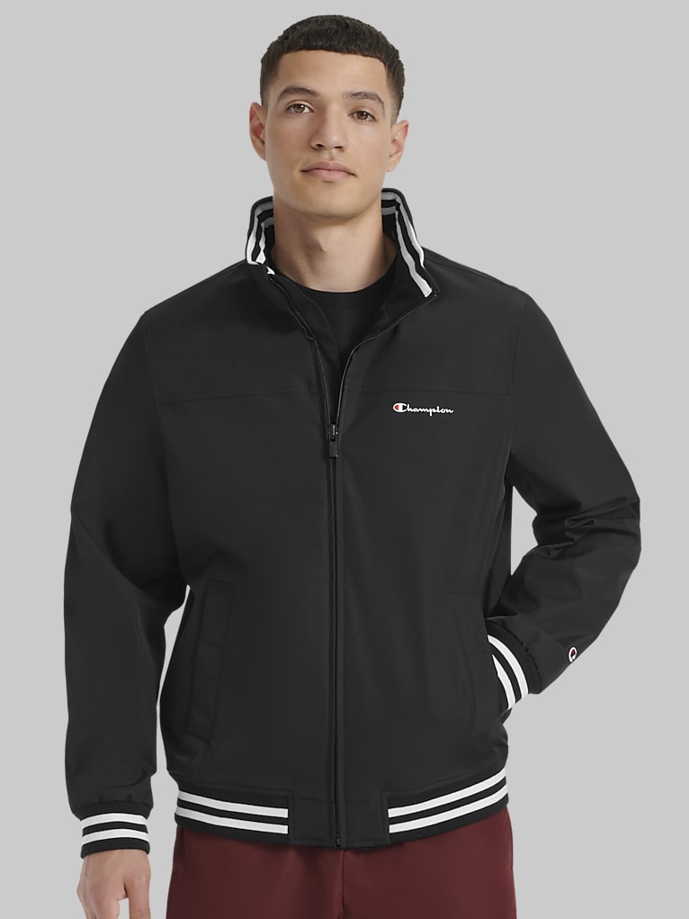 Champion Classic Fit Flex Fabric Mesh-Lined Jacket | Casual Jackets ...