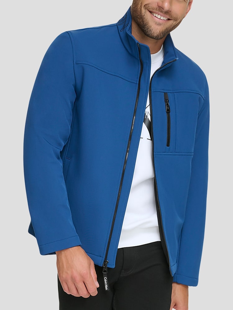 Calvin Klein Modern Fit Softshell Jacket | Casual Jackets Calvin Klein Modern Fit Softshell Jacket | Casual Jackets