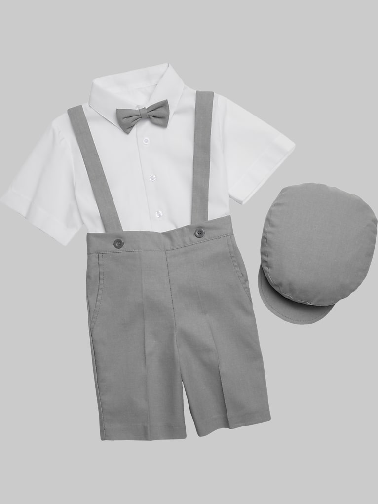 Peanut Butter Collection 5-Piece Linen Toddler Shorts Set | Toddler Tux ...