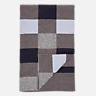 Pronto Uomo Knit Stripe and Check Scarf | Scarves | Men's Wearhouse