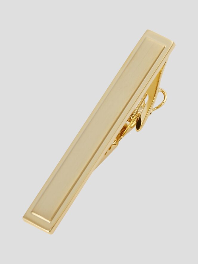 Pronto Uomo Matte and Shiny Tie Bar | Tie Bars & Tie Chains | Men's ...