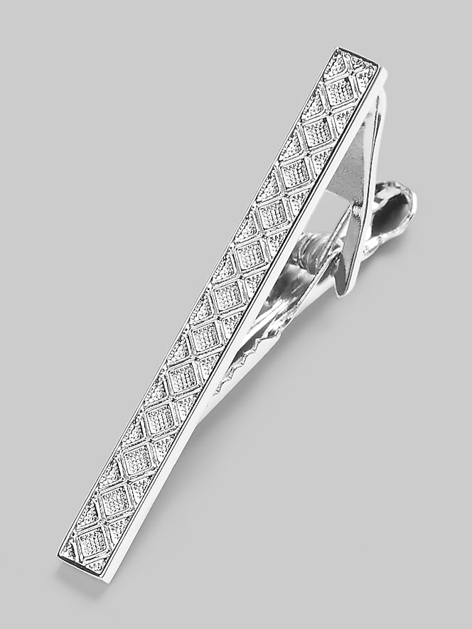 Pronto Uomo Textured Tie Bar | Tie Bars & Tie Chains | Men's Wearhouse