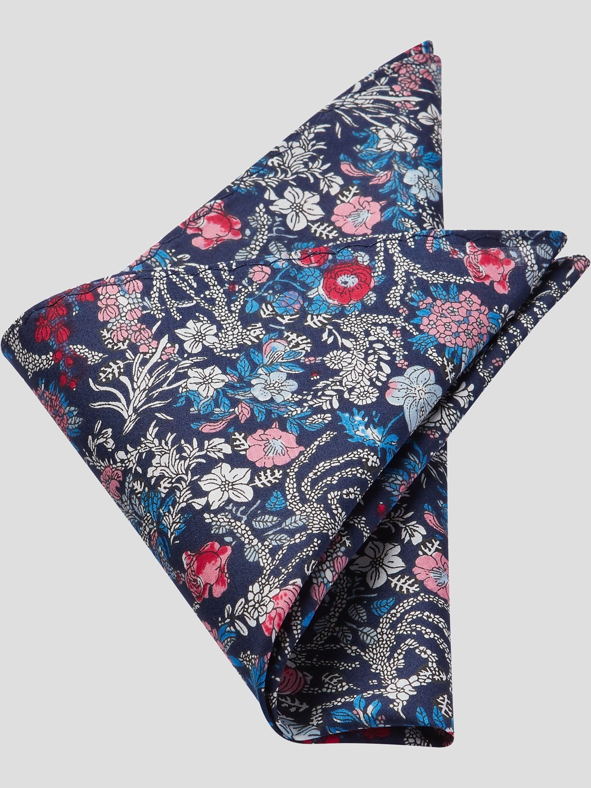 Suitor Pink Floral Pocket Square | Pocket Squares | Men's Wearhouse