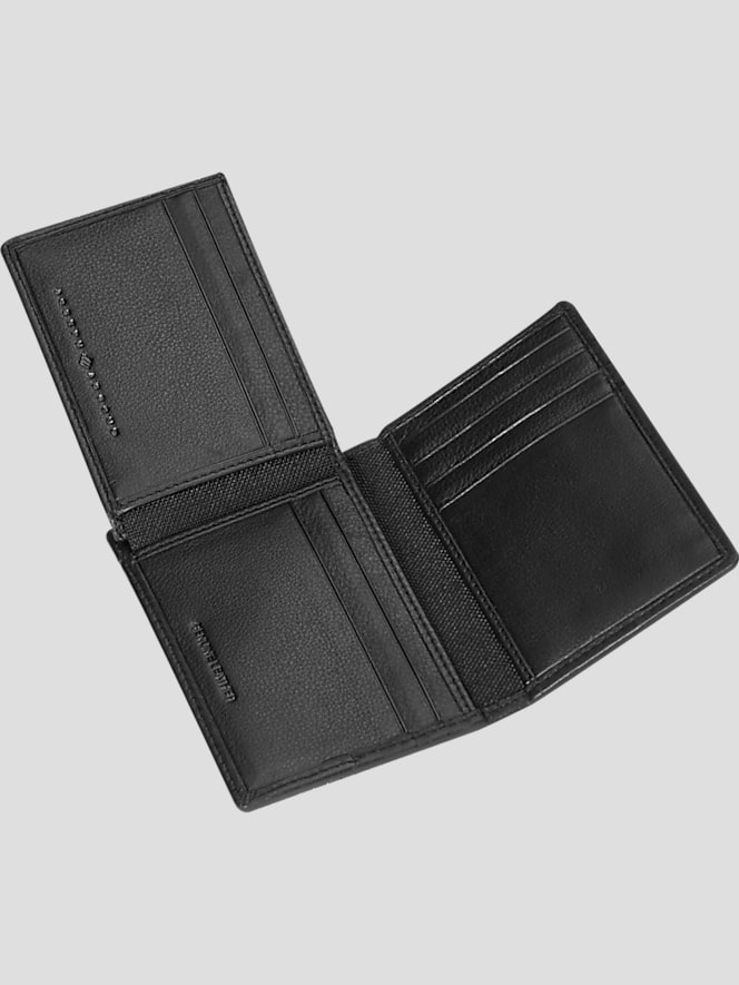 Joseph Abboud Leather Accent L-Fold Wallet | Wallets | Men's Wearhouse
