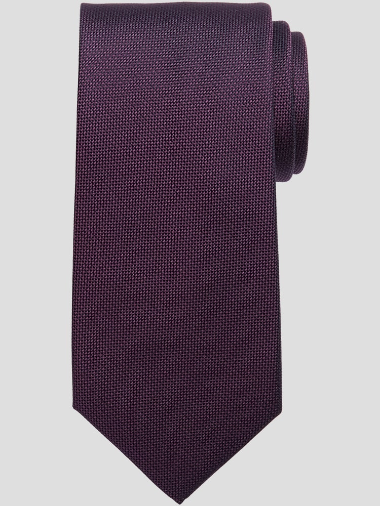 Calvin Klein Solid Tie Ties Men s Wearhouse