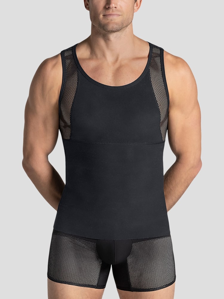 Leo By Leonisa Firm Compression Shaper Tank Underwear Men s Wearhouse