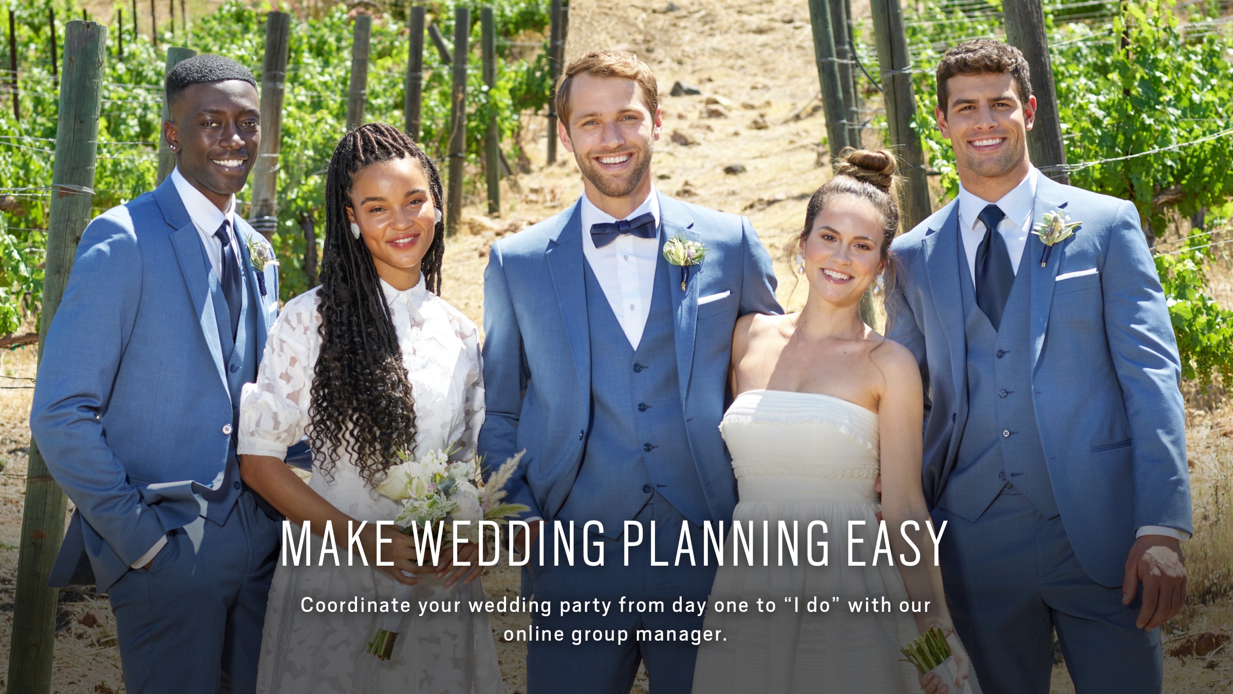 Wedding Tracker, Group Manager, Registry for Men | Men's Wearhouse